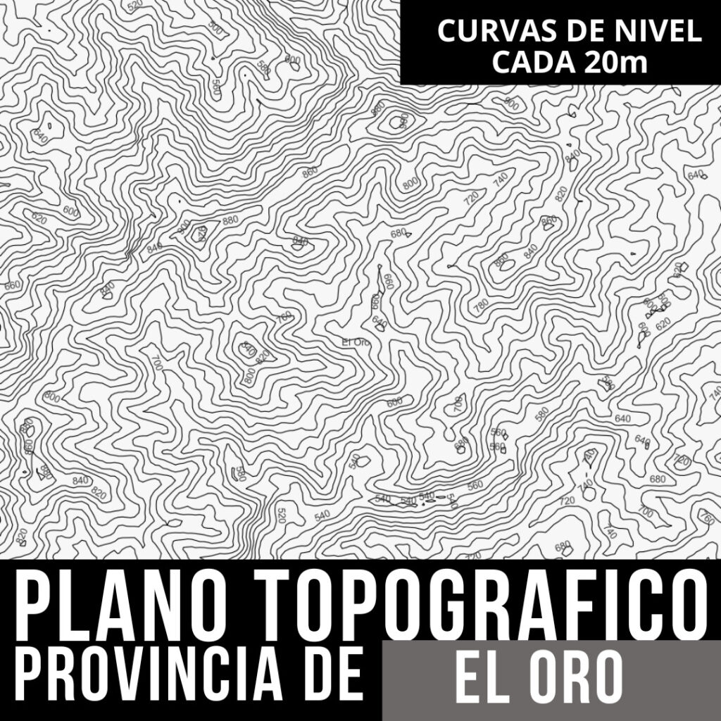 PACK PLANO TOPOGRAFICO CURVAS DE NIVEL Y LIMITES POLITICOS PROVINCIA DE ...