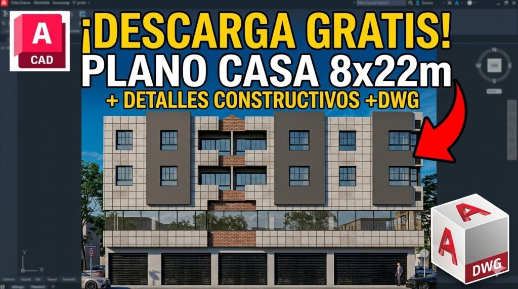 DESCARGA SUPER PACK +100 PLANOS DE CASAS EN AUTOCAD .DWG - ARQUITECTURA ...